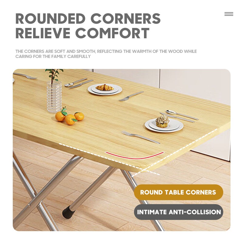♬COD♬ Lamesa Folding Dining Table Portable Outdoor Camping Table ...