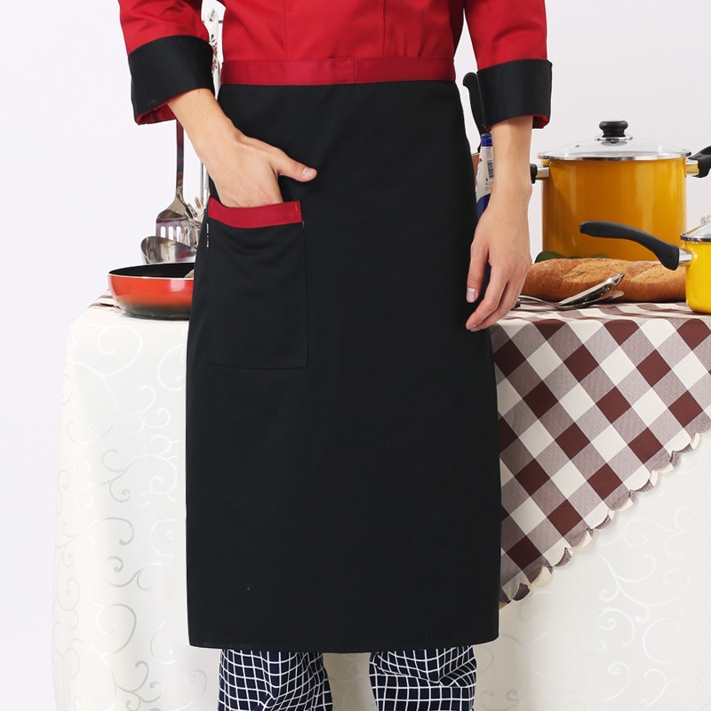 Ready Stock Chef Apron Half Apron Hotel Chef Apron Cafe Cooking Western ...