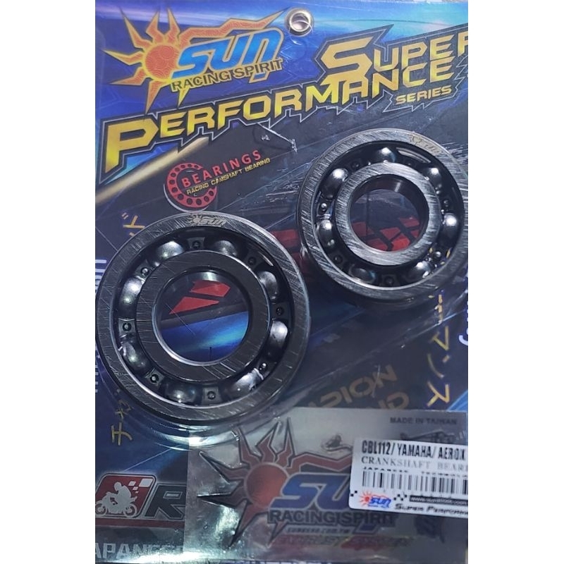 CRANKSHAFT BEARING SUN RACING AEROX NMAX | Shopee Philippines