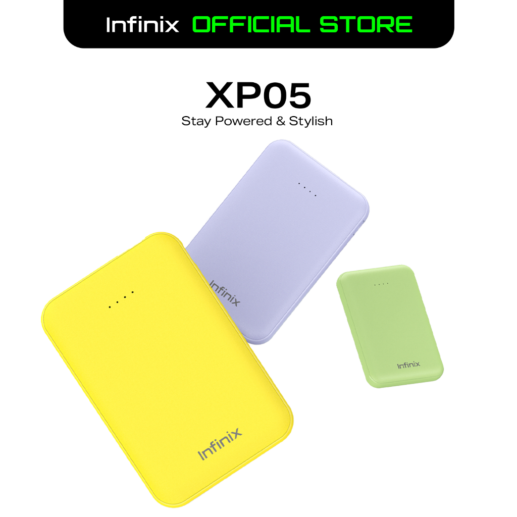 Infinix XPO5 5000 mAh Powerbank | Shopee Philippines