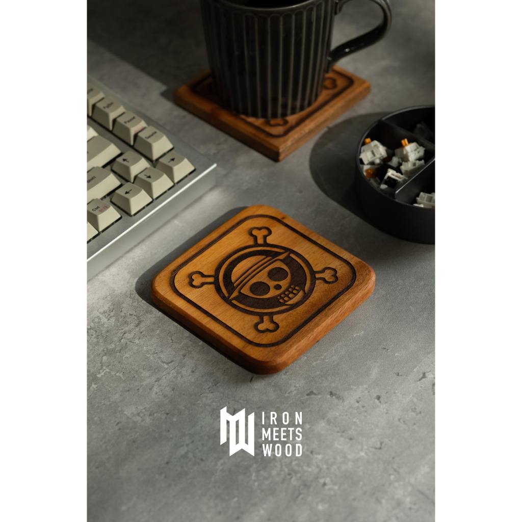 IMW OnePiece Wooden Coasters | Shopee Philippines