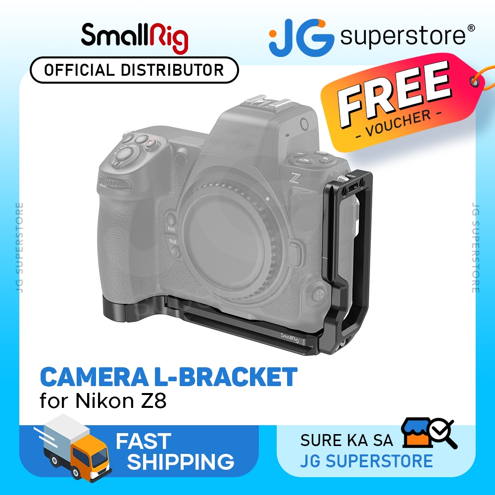 SmallRig Aluminum Camera L-Bracket for Nikon Z8 - Arca-Swiss Plate,1/4 ...