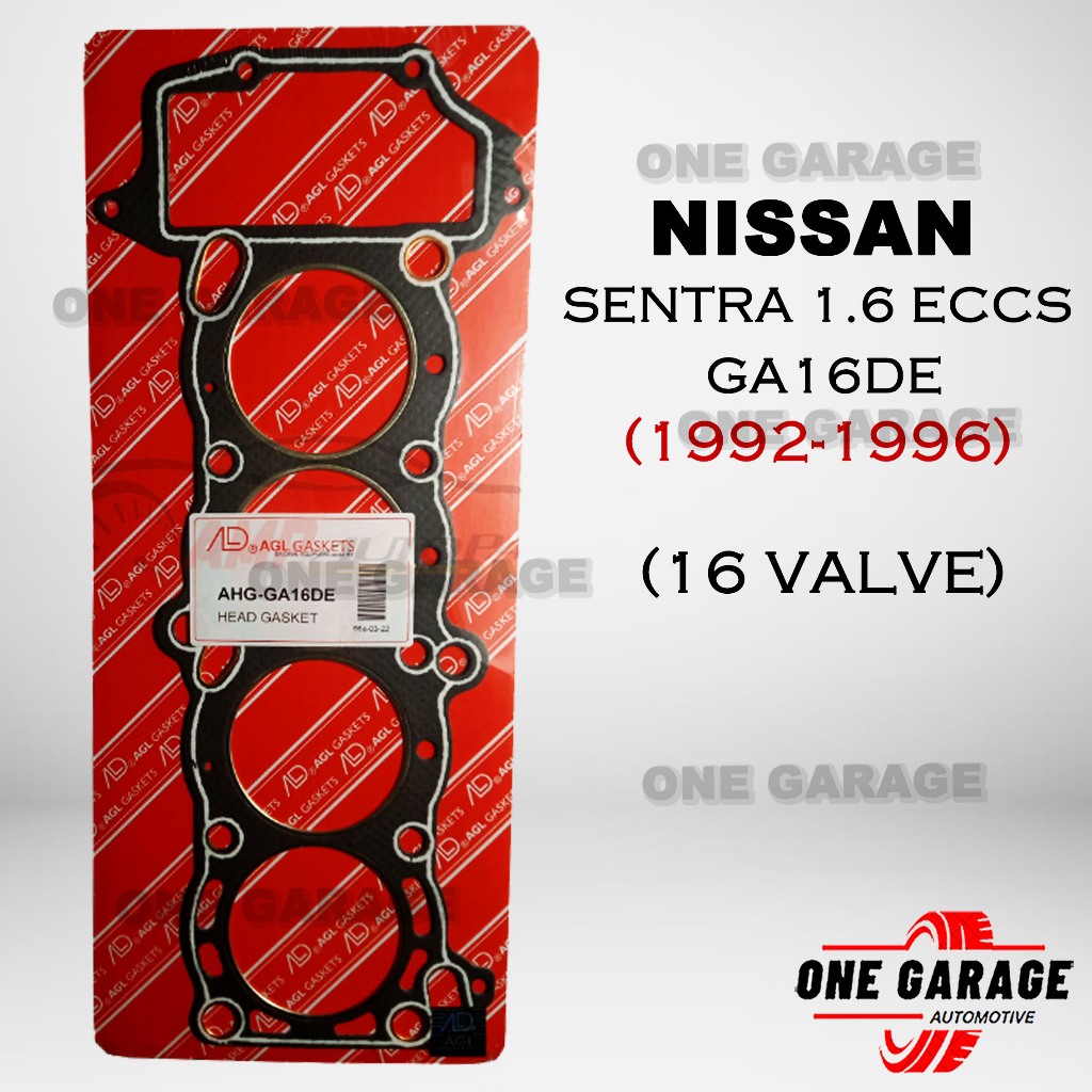 Head Gasket For NISSAN SENTRA 1.6 ECCS GA16DE (16 Valve) (1992-1996 ...