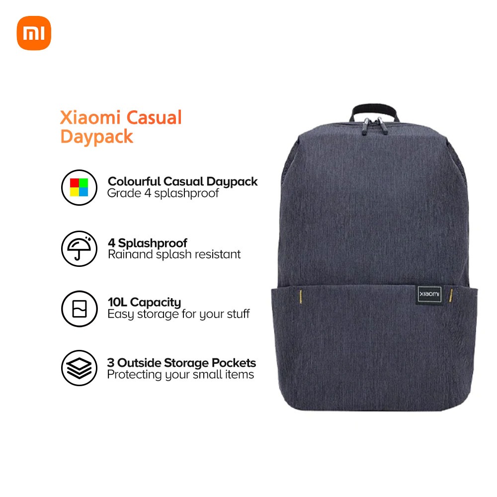Xiaomi Mi Casual Daypack Bag | Shopee Philippines
