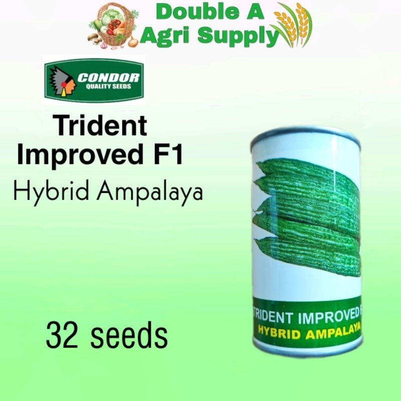 Trident Improved F1 Hybrid Ampalaya Junior Can - Condor Quality Seeds ...