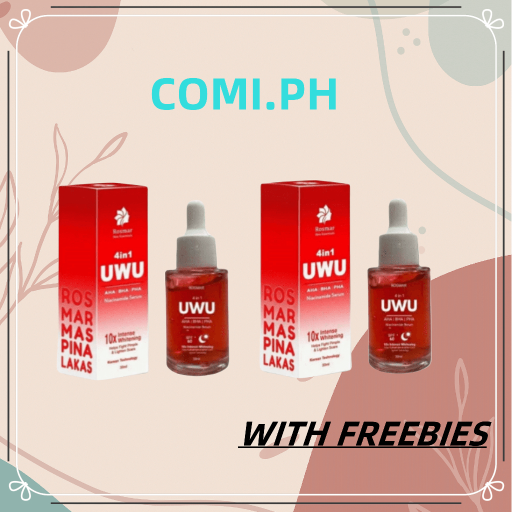 Original ROSMAR 4IN1 UWU SERUM NEW PACKAGING | Shopee Philippines
