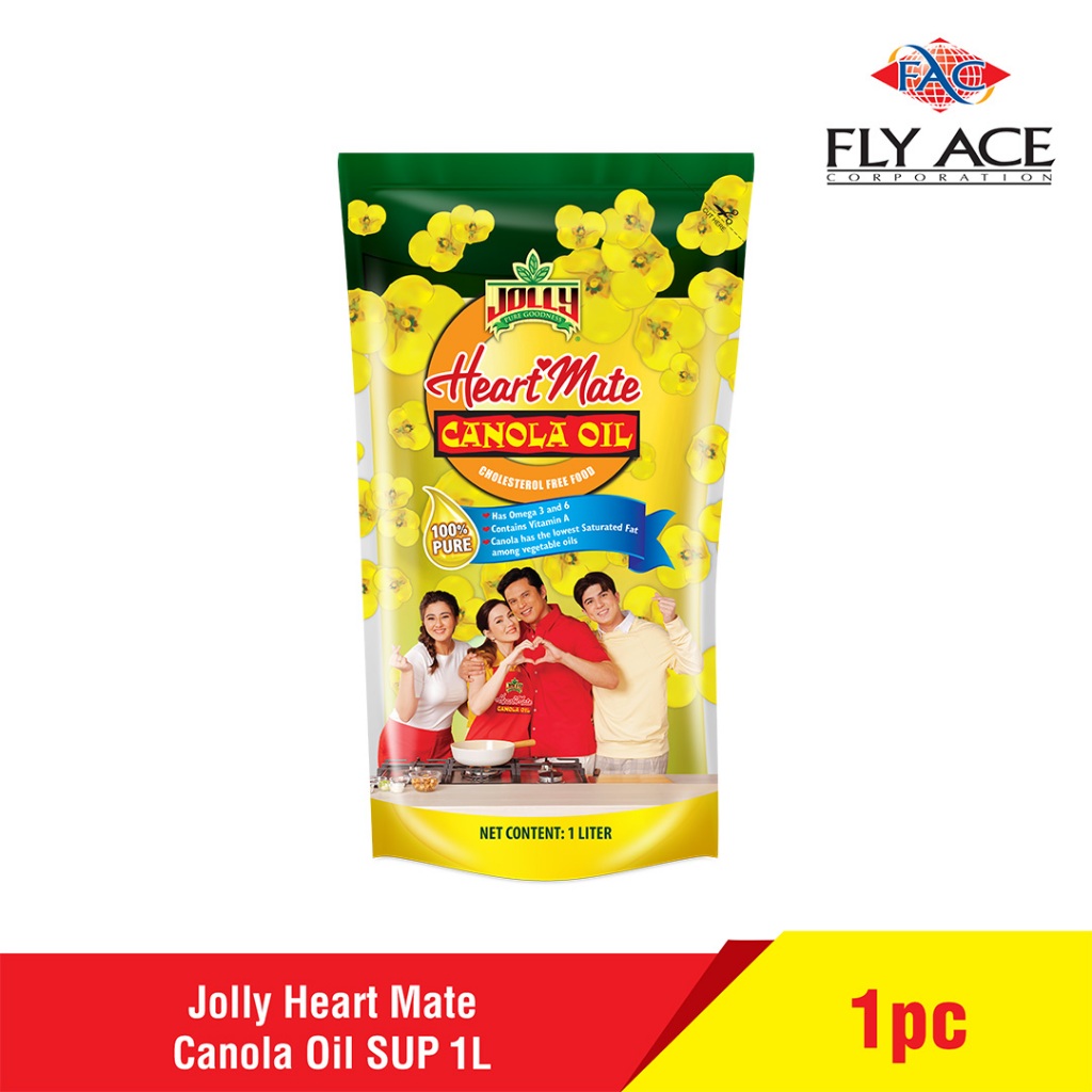 Jolly Heart Mate Canola Oil SUP 1L | Shopee Philippines