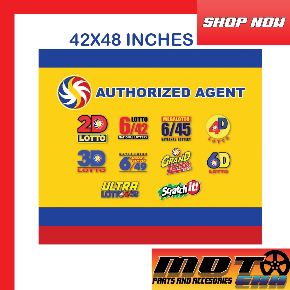 PCSO LOTTO AUTHORIZED AGENT BOARD | Shopee Philippines