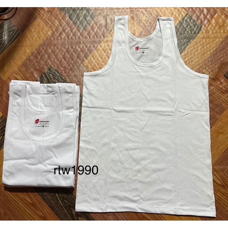 School uniform sando kids to adult(kentucky/cherry cotton wear) | Shopee Philippines