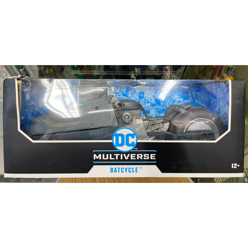 Mcfarlane DC Multiverse Batman White Knight Batcycle | Shopee Philippines