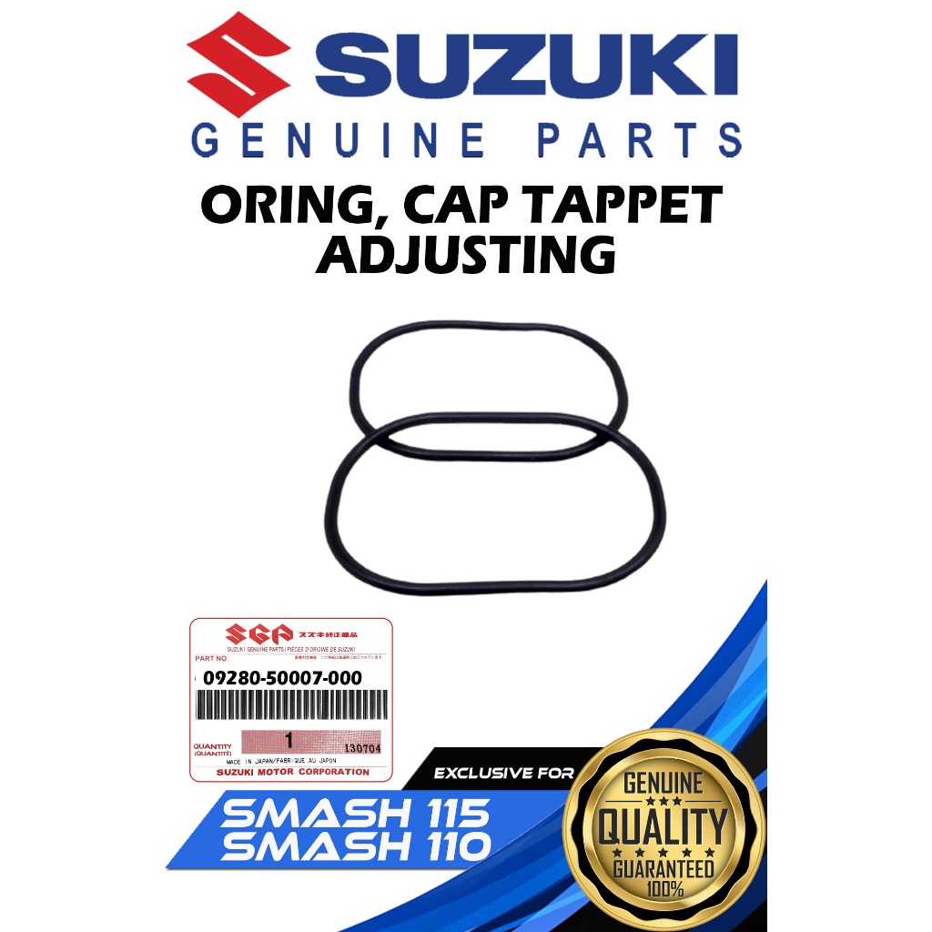 SUZUKI GENUINE ORING, CAP TAPPET ADJUSTING FOR SMASH 115/SMASH 110 ...