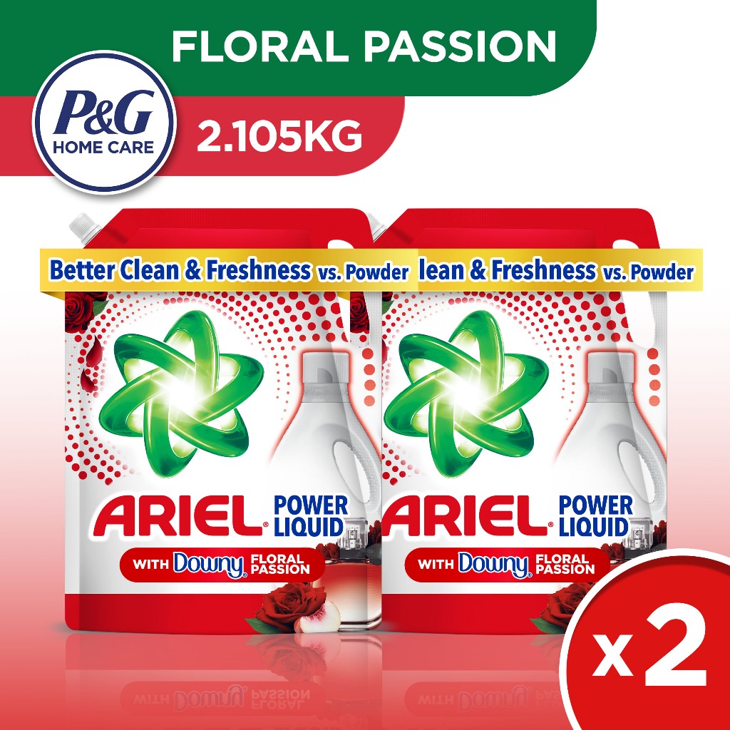 Ariel Liquid Detergent Floral Passion Sunrise Fresh Lavender Bundle 2. ...