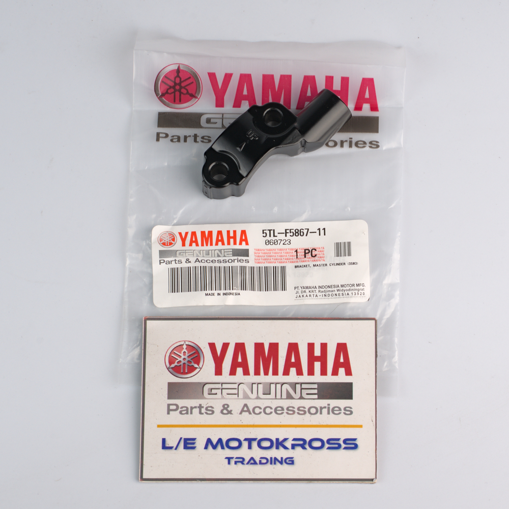 Genuine Original Yamaha Right Mirror Holder (Master Cylinder Bracket) 5TL-F5867-xx Mio Aerox ...