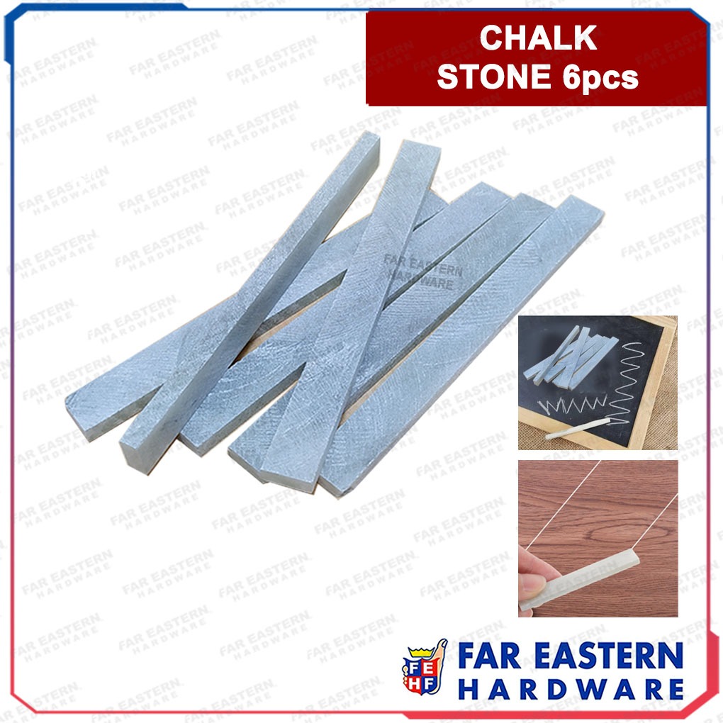 Chalk Stone Pencil Marking 6pcs/pack | Shopee Philippines