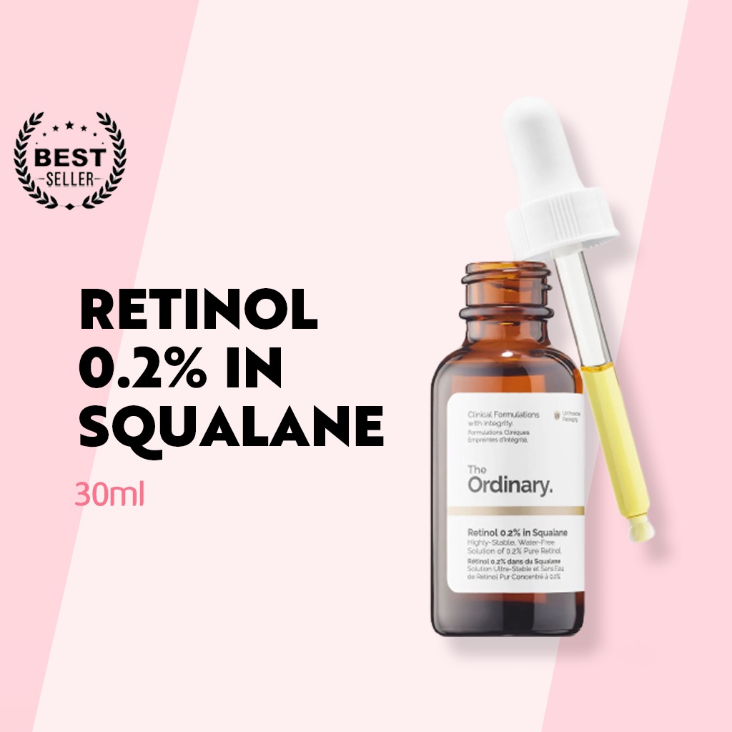 The Ordinary Retinol 0.2% in Squalane Facial Anti-Aging Serum aging ...
