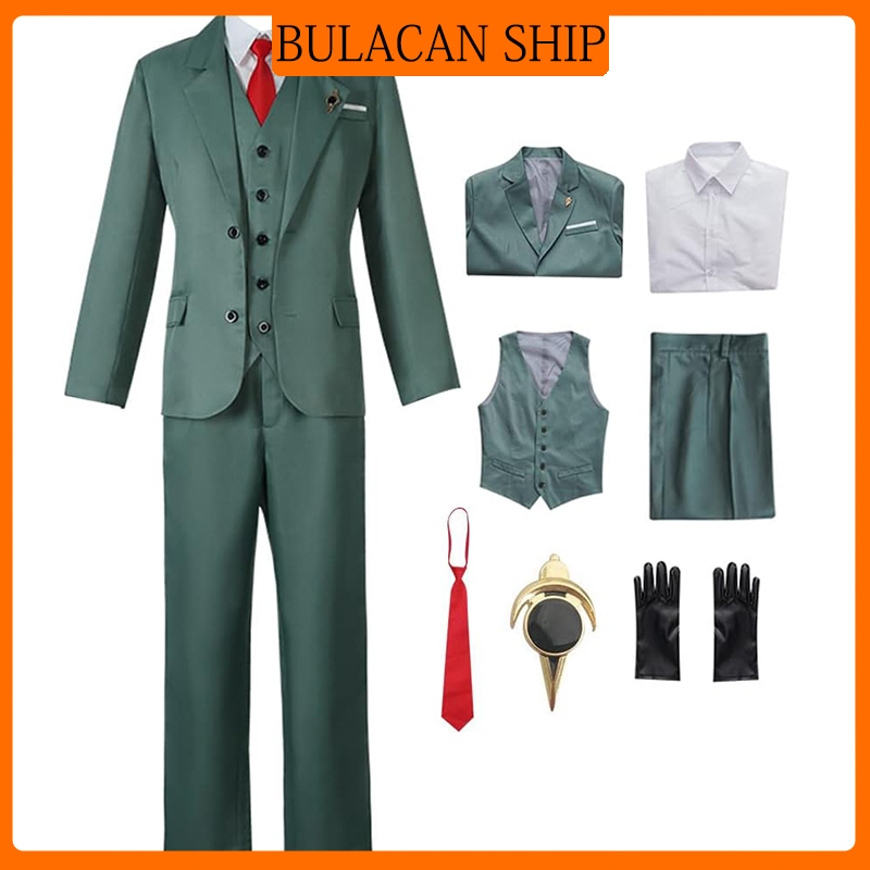 Spy x family loid forger cosplay costume anime Shirt Jacket Pant ...
