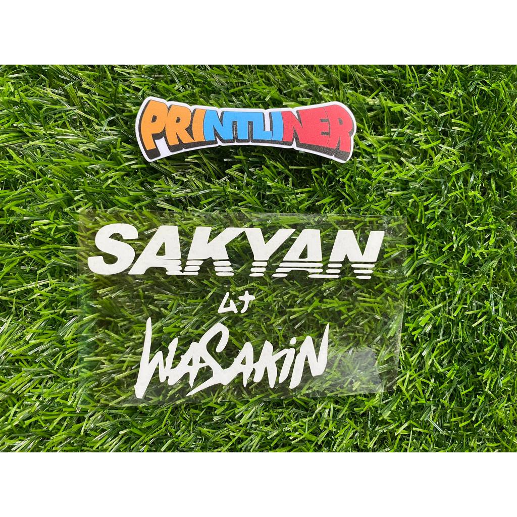 SAKYAN AT WASAKIN STICKER DECALS FOR MOTORCYCLE, CARS & ETC (WATERPROOF ...