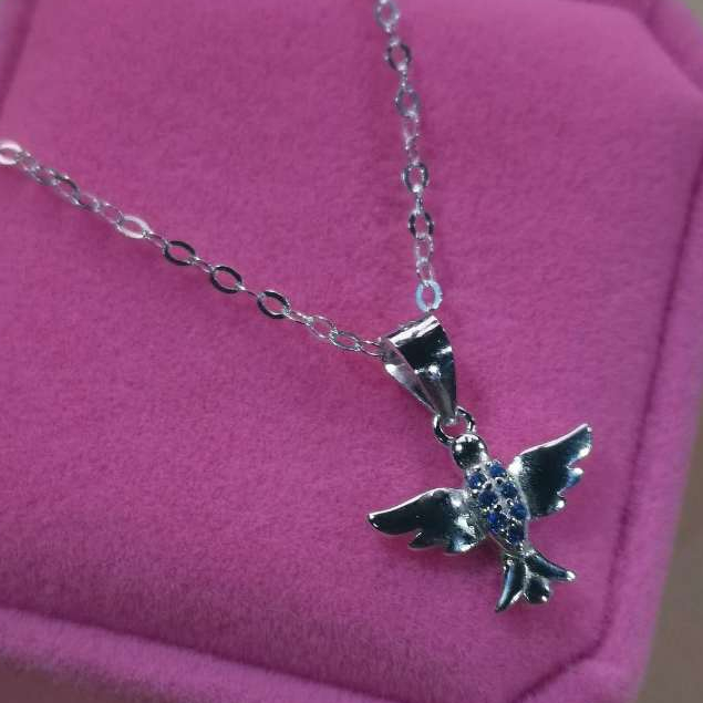 Morning Star Silver HMM040 Elegant Silver Italy Necklace and Pendant ...