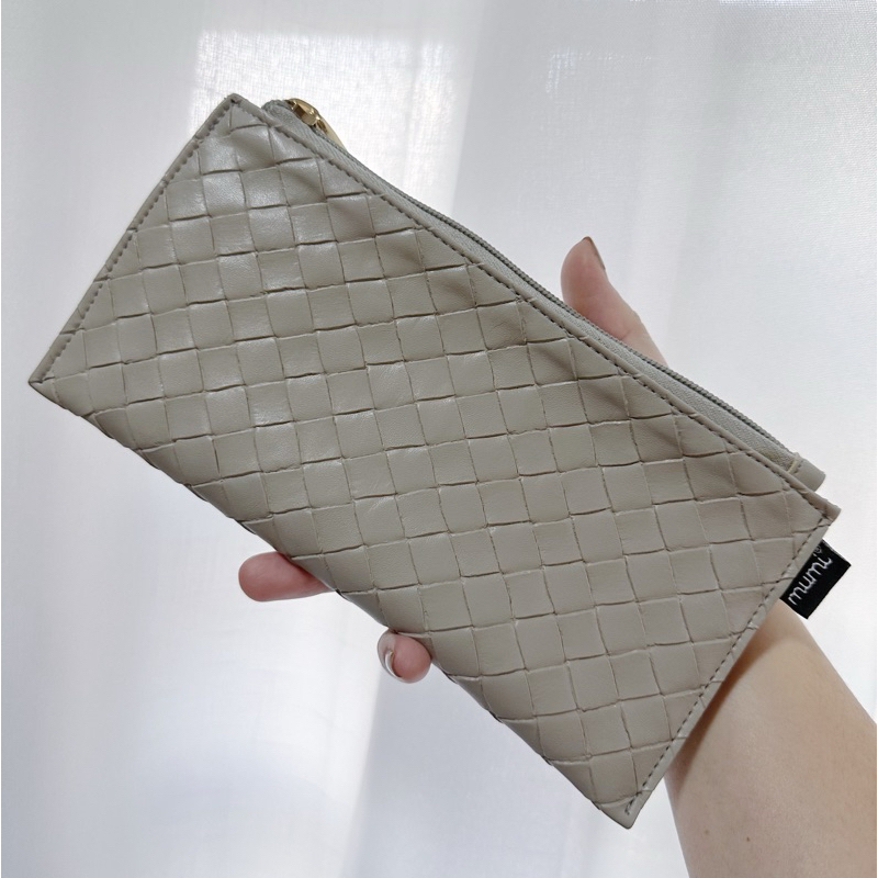 Mumi Skinny Zip Long Wallet | Shopee Philippines