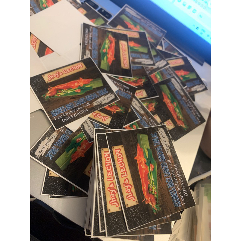 free layout / costumized waterproof sticker 6x5cm | Shopee Philippines