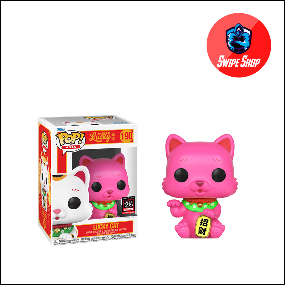Funko Pop Lucky Cat Pink Mindstyle Year of the Dragon LE 2000 Exclusive ...