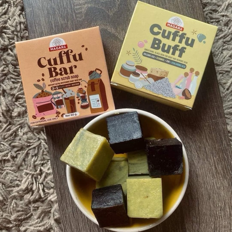 Cuffu Bar && Cuffu Buff Soap (AUTHENTIC) + FREEBIES | Shopee Philippines