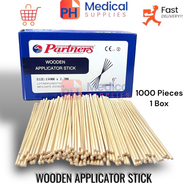 Partners Wooden Applicator Stick | Non-sterile | Sold By 500 Pcs to ...