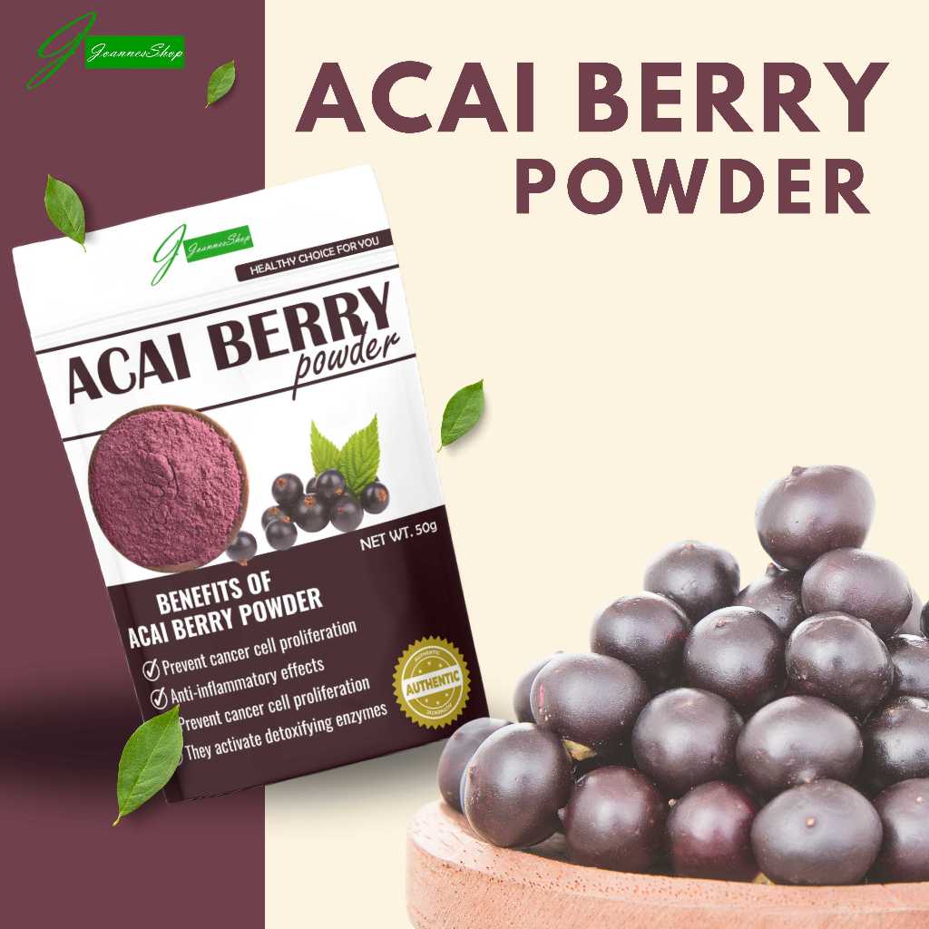 ACAI BERRY POWDER ANTIOXIDANT SULIT PACK | Shopee Philippines