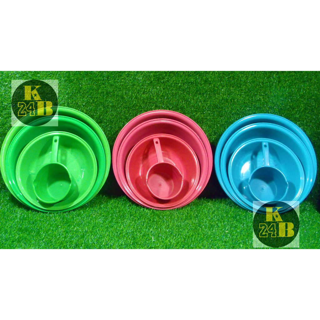 Set Colorful Basin Heavy Duty Basin Planggana (BUY2 TAKE2 1SET ...