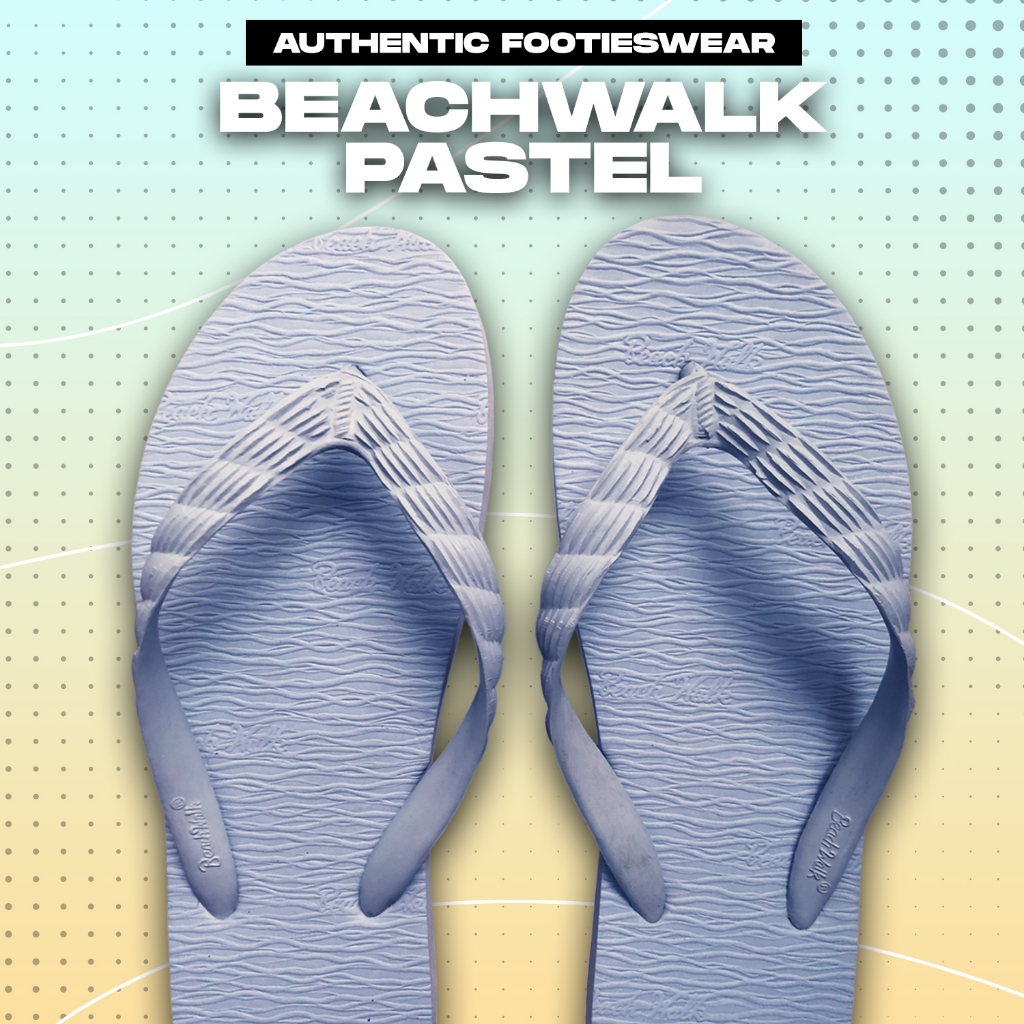 BEACHWALK PASTEL BLUE Color Slippers Original New Color Flipflops for ...