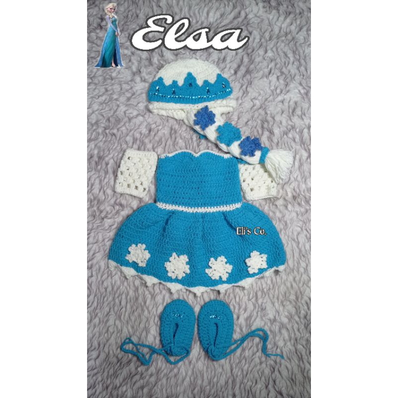 Elsa Crochet Costume | Shopee Philippines