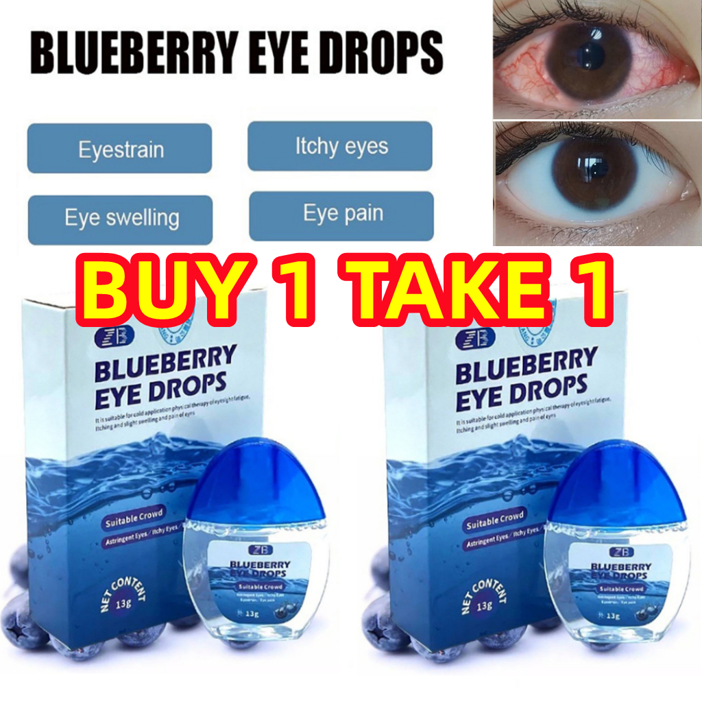 【BUY 1 TAKE 1】Blueberry Eye Drops | Itchy Eyes | Glaucoma | Eye Drops ...