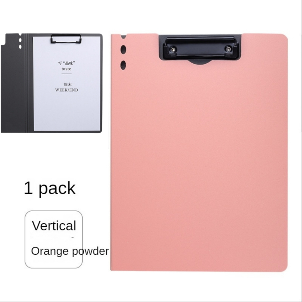 Long Clipboard with Cover Clip Folder Board With Cover Folder Writing ...