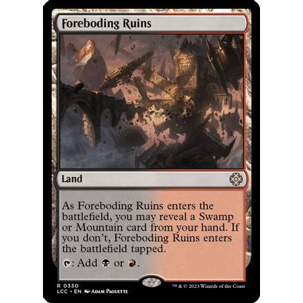 Foreboding Ruins - Shadows over Innistrad (SOI) MTG | Shopee Philippines