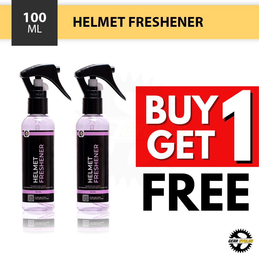 (BUY 1 GET 1) Gear Cycles Helmet Freshener Disinfectant Odor Eliminator ...