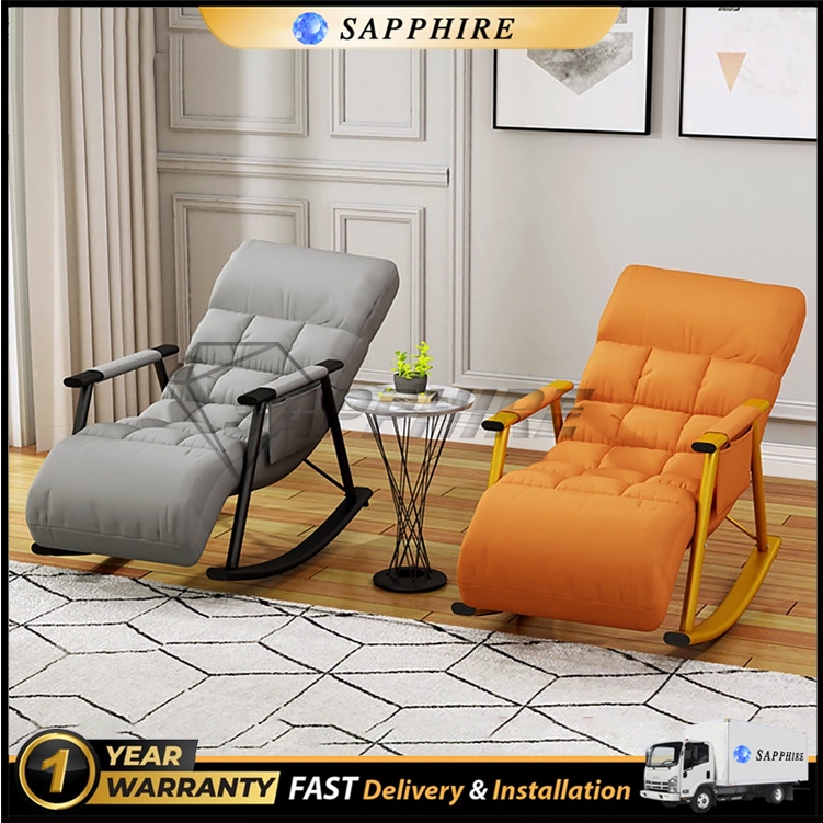 【Ready Stock】Lazy Rocking Chair Leisure Adjustable Rocking Sofa Chair ...