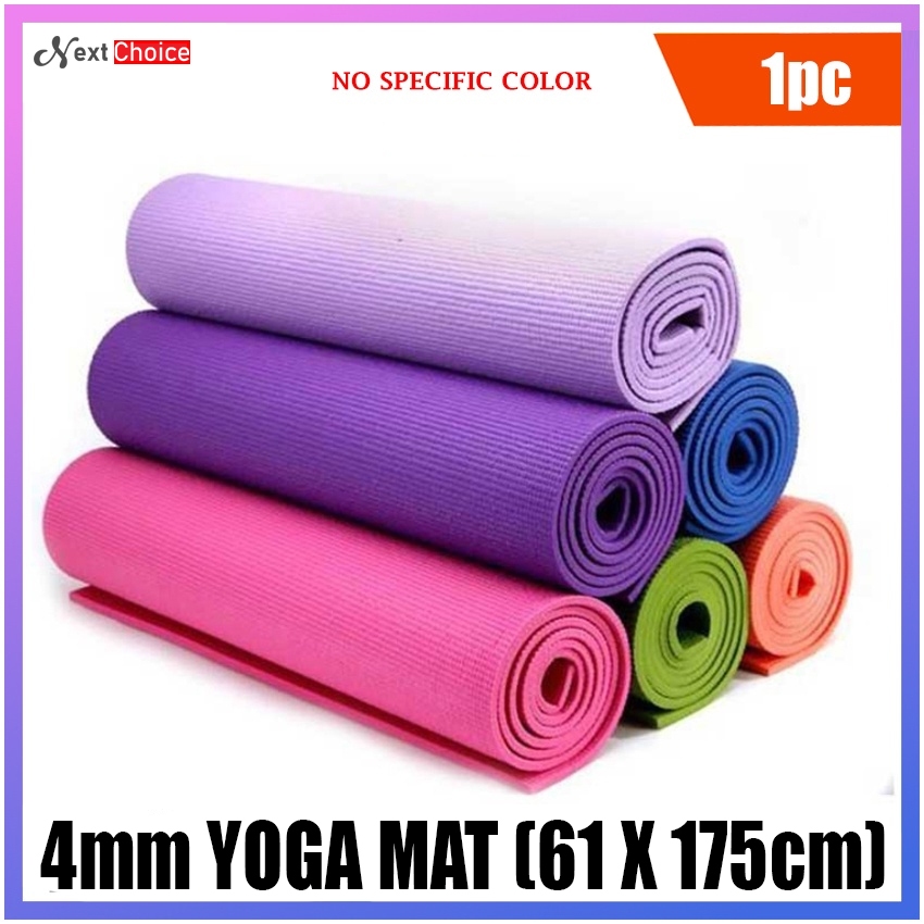 Yoga Mat 4MM Non-slip High-Density Yoga Matt For Workout Sports ...