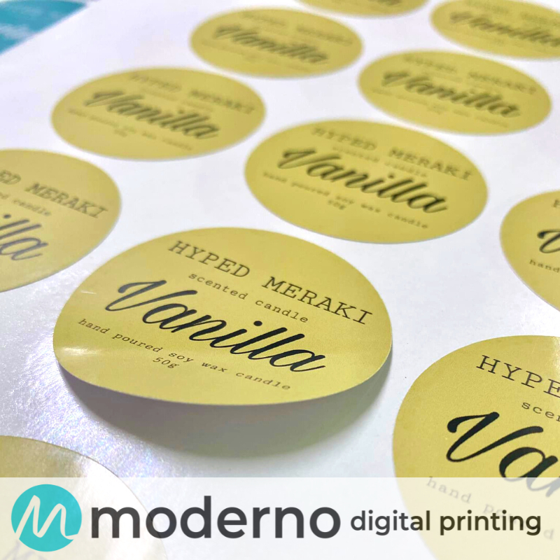 Regular Sticker Printing A4 Sheet Product Label Logo Label Print ...