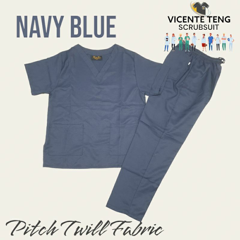SCRUB SUIT PLAIN PITCH TWILL FABRIC | Shopee Philippines