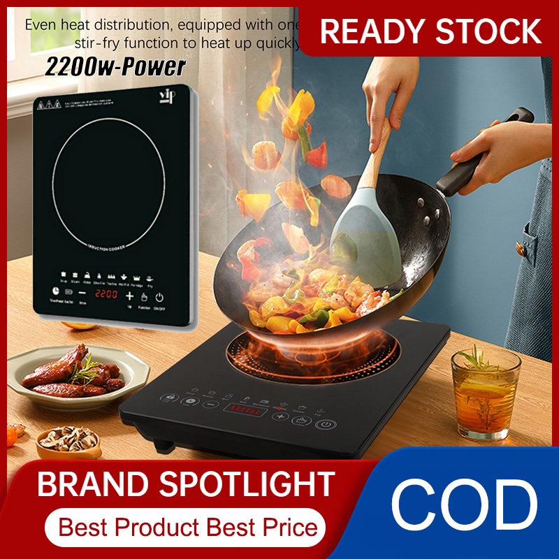 Multifunction Touch Screen Induction Cooker 2200W High Power Fire ...