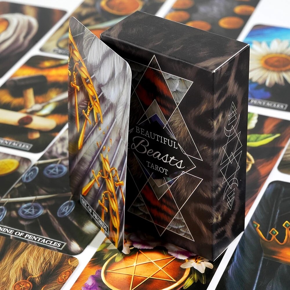 Skin Of Animal The Beautiful Beasts Tarot Deck Beginner Tarot Deck ...