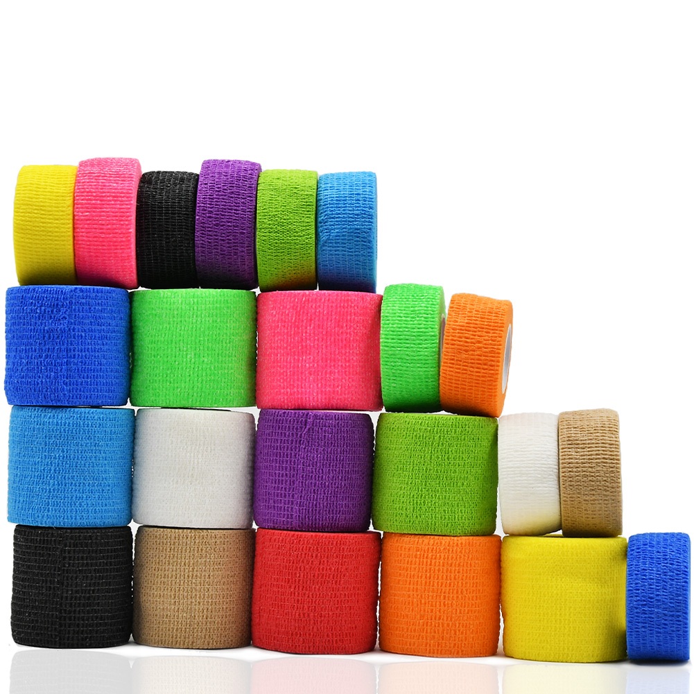 Athletic Wrap Tape Self-adhesive Muscle Finger Protective Breathable ...