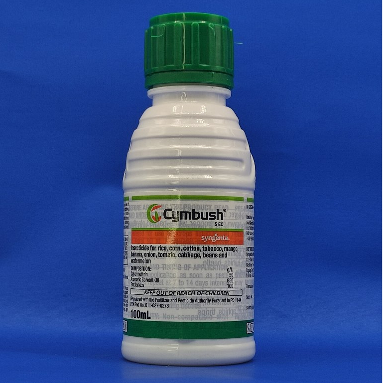 SYNGENTA CYMBUSH 5 EC CYPERMETHRIN INSECTICIDE (100ML) | Shopee Philippines