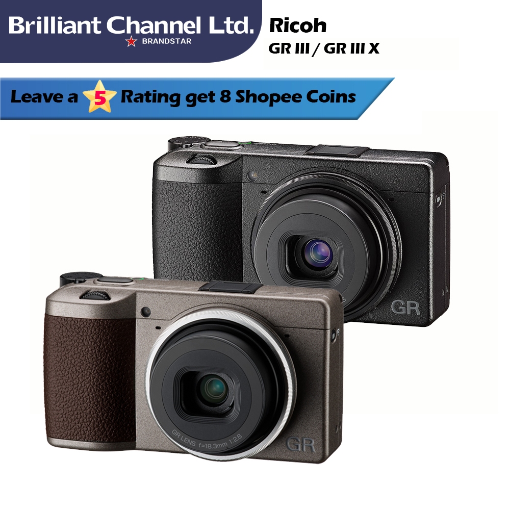 Ricoh GR III / GRIII HDF / GR III X / GR III X Urban Edition / GR III Diary Edition Digital ...