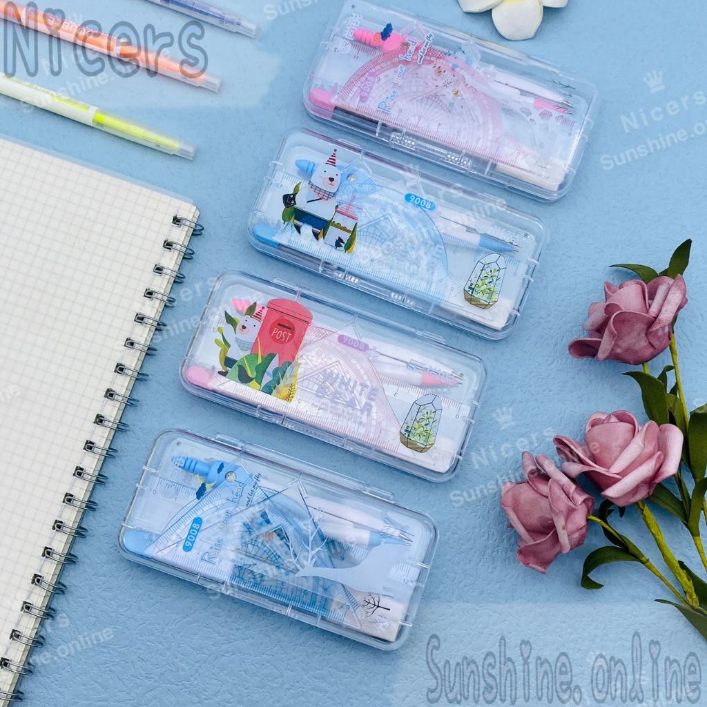 7in1 Metal Compass Set #9008 Compass DrawingTools supplies | Shopee ...