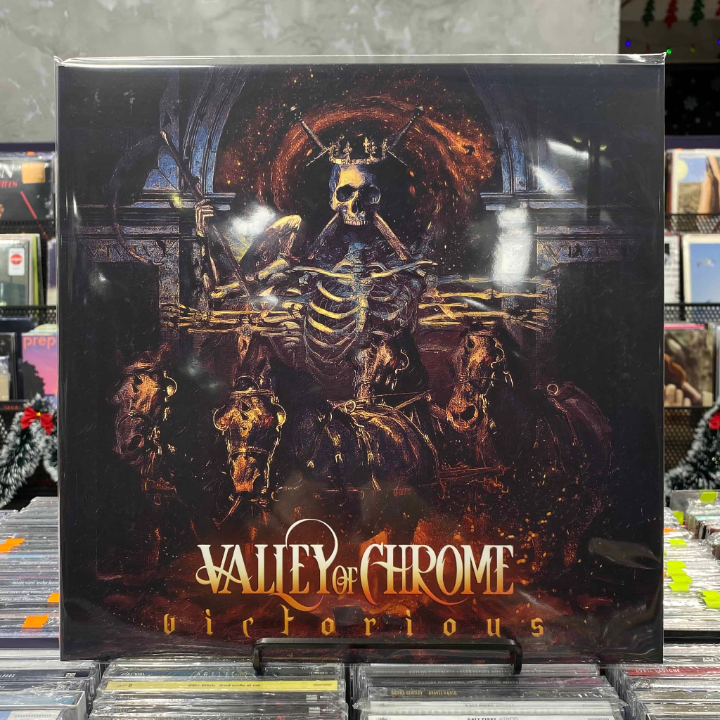VALLEY OF CHROME Victorious Red Splatter 1LP Vinyl | Shopee Philippines
