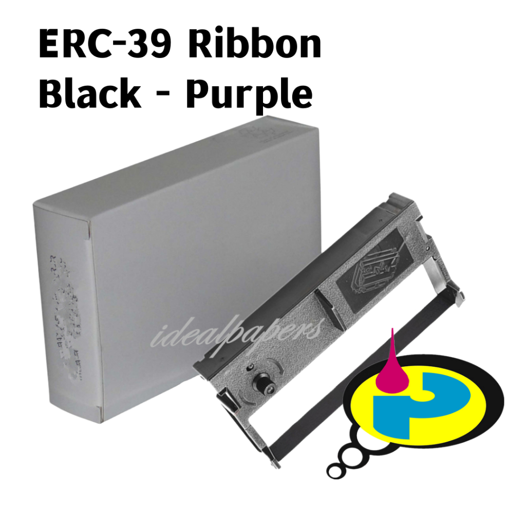 Epson ERC39 Black Purple Ribbon Compatible Cartridge ( brand new not ...