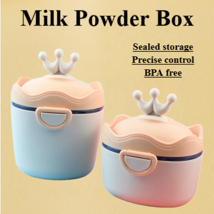 Milk Storage Container Portable Crown Milk Container Mini Milk ...