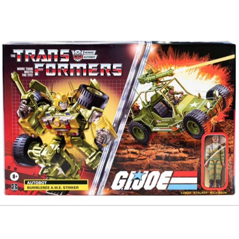 Hasbro Transformers Autobot x GI Joe A.W.E Striker Bumblebee | Shopee ...