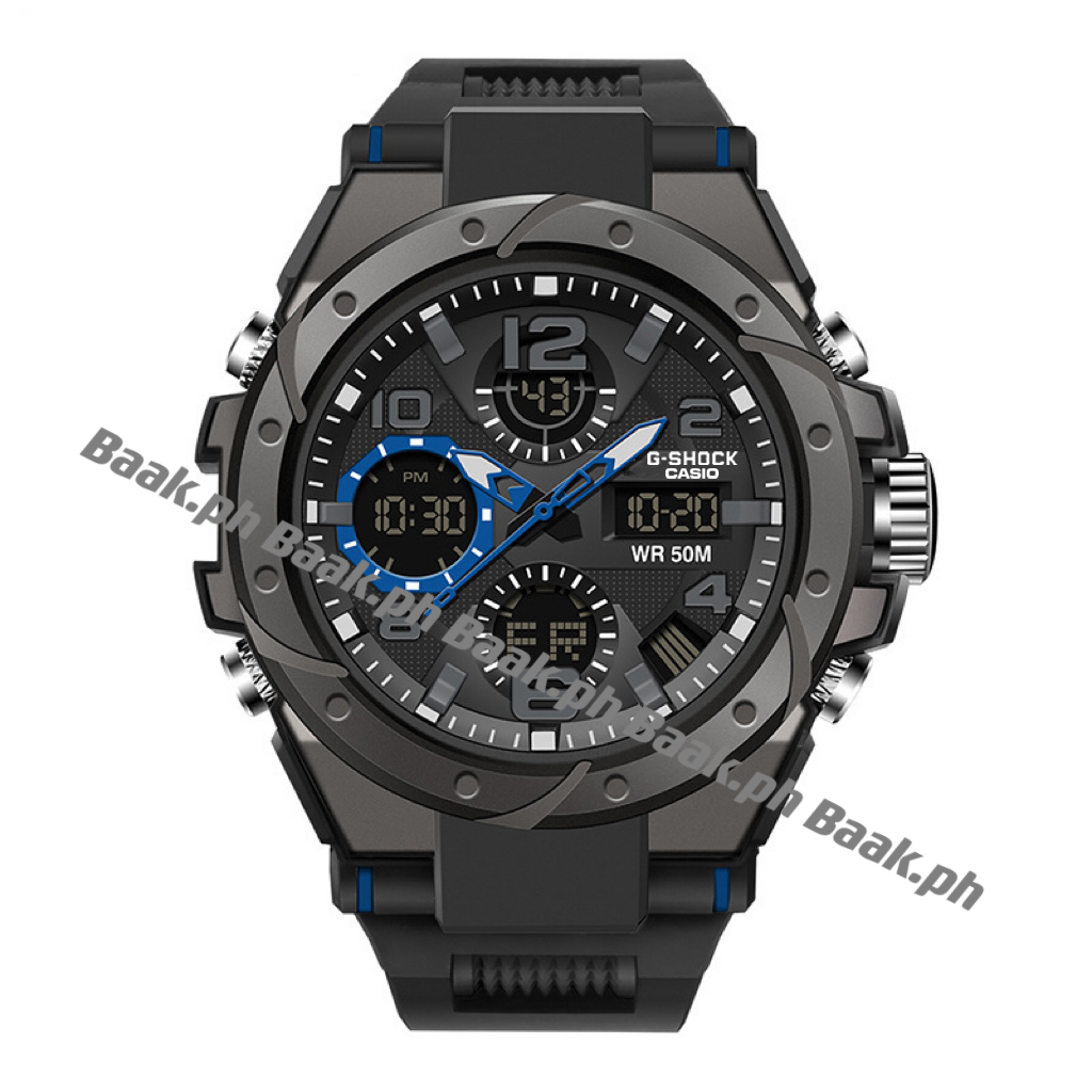 Mens Dual Time Display Watch MEN GA4 OEM Japan Movement Shock and Water ...